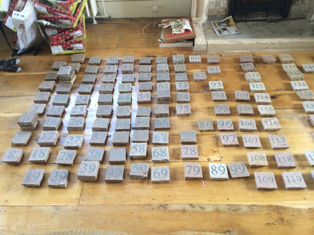 We're getting our stone numbers ready for the summer - on form